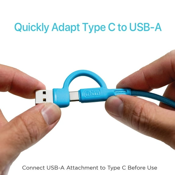 SHIQI-USB C Multi Charging Cable, Fast Multi Charger Cable w/Adapter ...