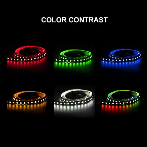 SHIQI-WS2812B IC RGB 5050SMD Pure Gold Individual Addressable LED Strip ...