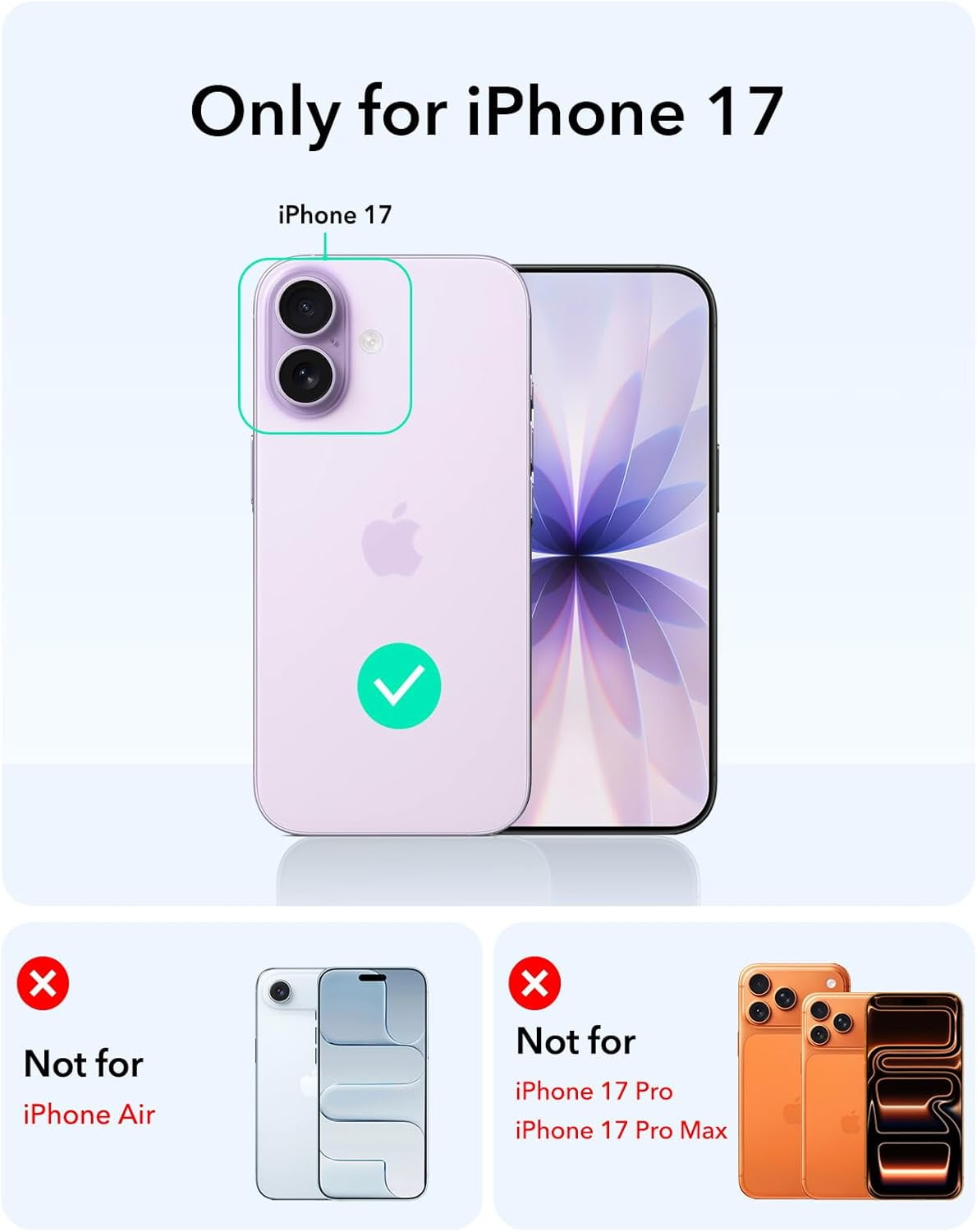 SHIQI-for iPhone 17 Case with Stash Stand, 7X Military-Grade Drop ...