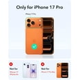 SHIQI-for iPhone 17 Pro Case with Stash Stand, 7X Military-Grade Drop ...