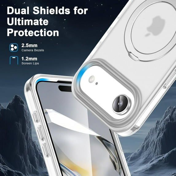 SHIQI-for iPhone Air Full Body Shockproof Case with Magnetic Invisible ...