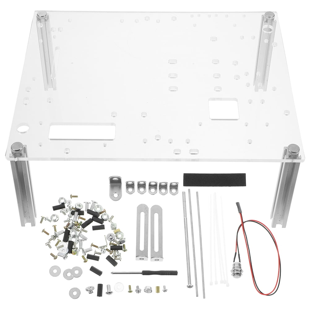 SHISUYAN 1 Set Open Air Computer Case DIY Chassis Bracket Open Frame ...