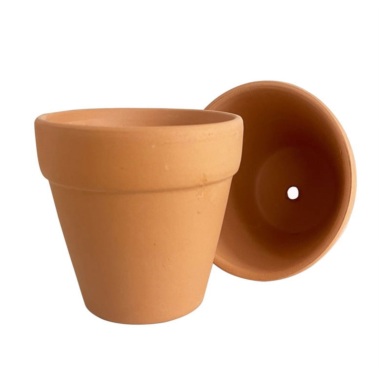 SHISUYAN 12pcs Mini Clay Pots for Indoor Plants 5.5*5 cm Terracotta ...