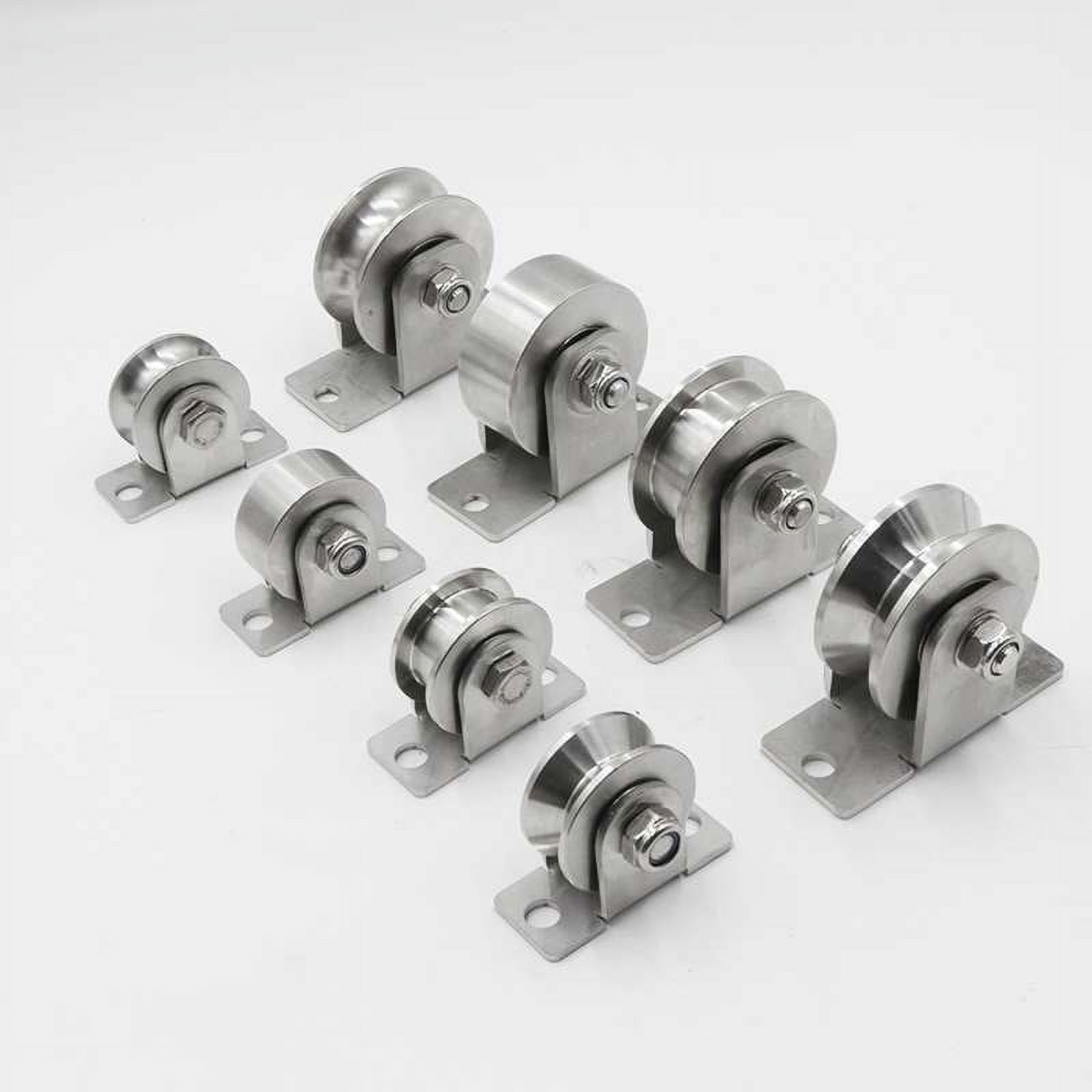 SHISUYAN 2pcs Wall Mounted Pulley Wheel With Internal Bearings Heavy ...