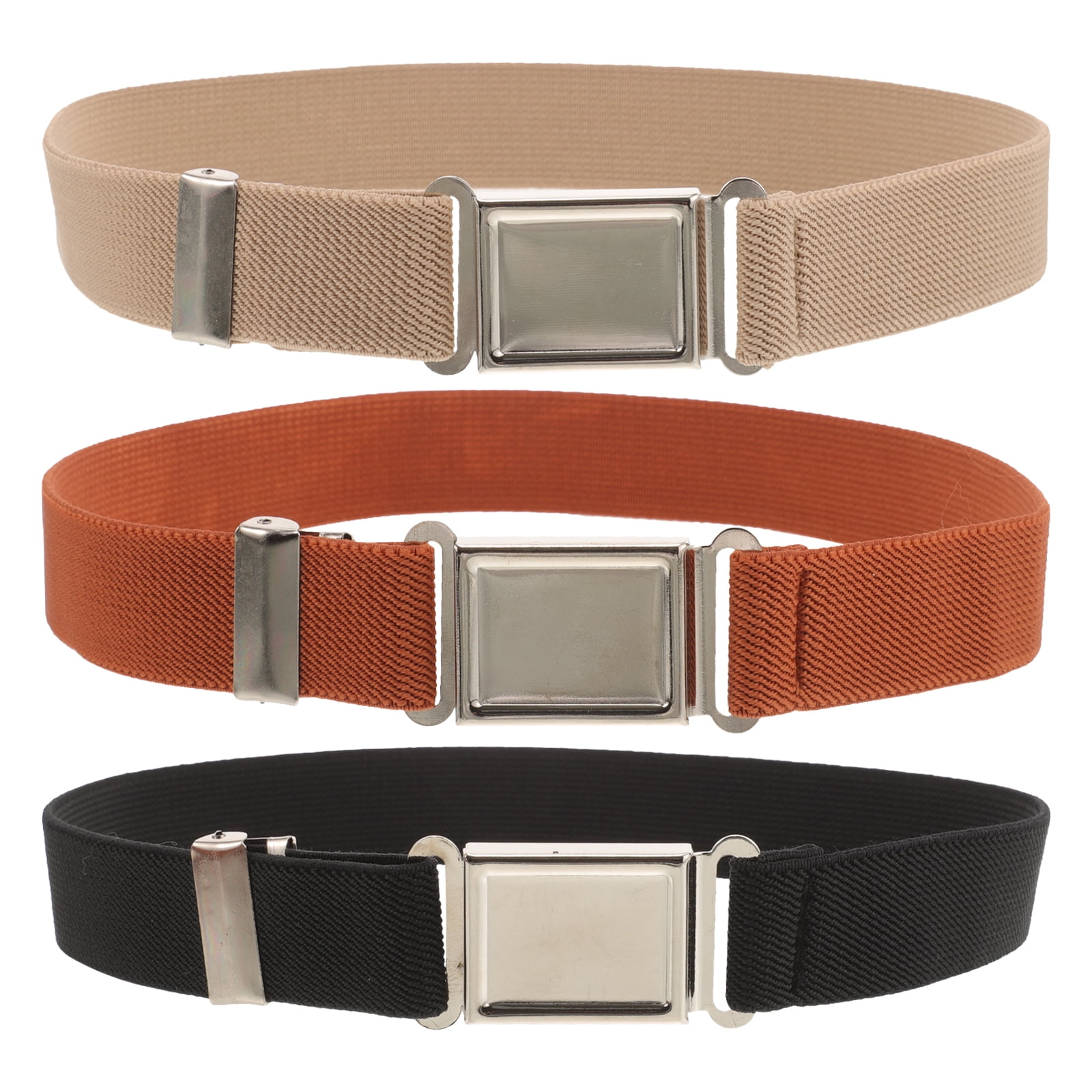 SHISUYAN 3pcs Kids Belts Adjustable Magnetic Belts Magnetic Buckle ...