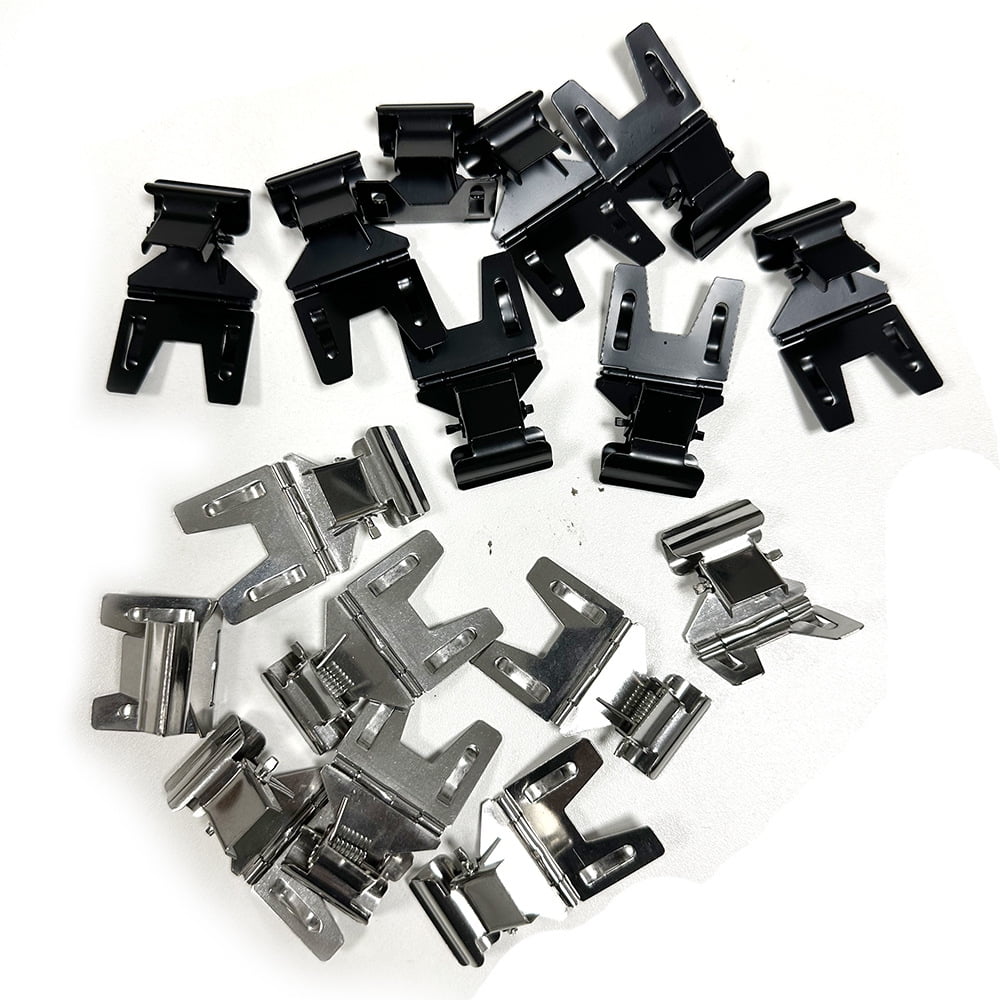 SHISUYAN 4pcs Metal POP Sign Clips Stand Holder Sign Display Holder ...