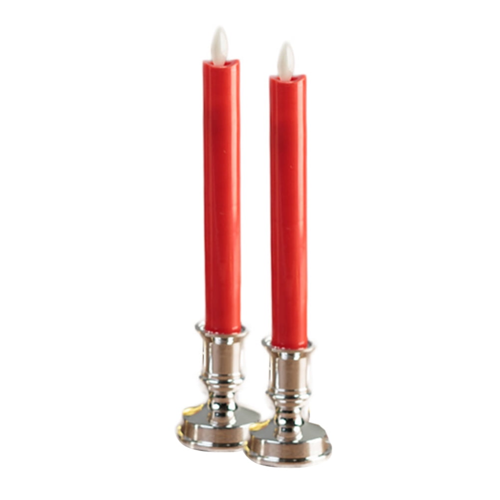 SHISUYAN Flameless Window LED Realistic Flame Sticks for Home Party ...