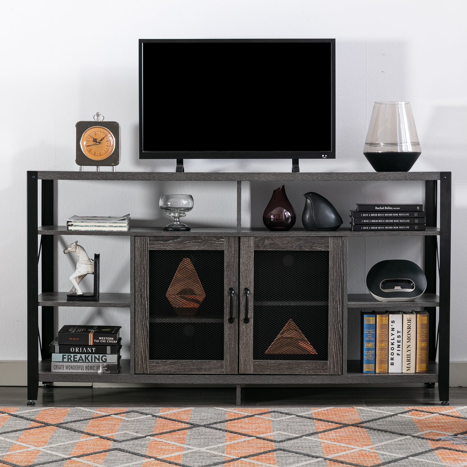 Tall Media Console