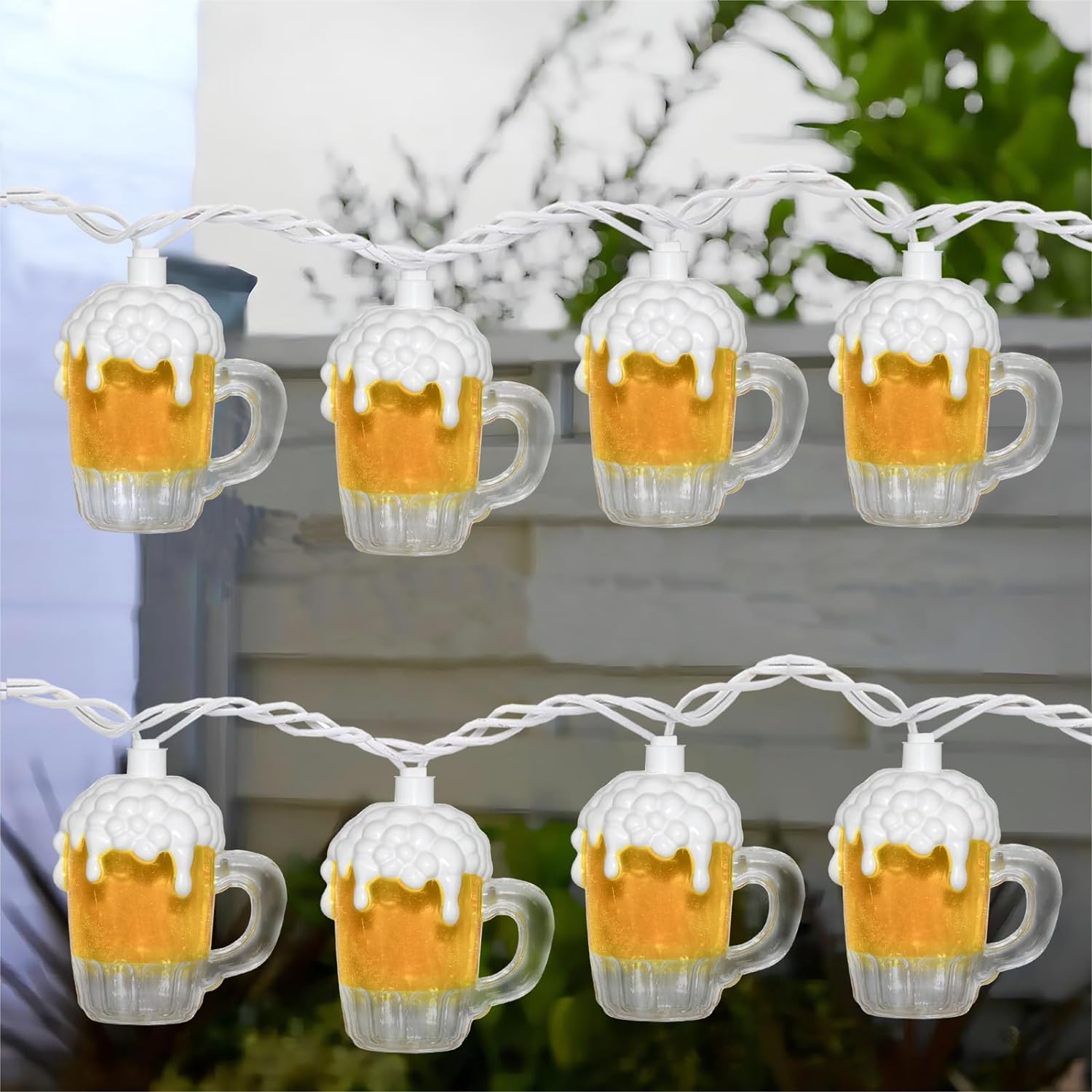 SHIYOU-8.5Ft Beer String Lights, Novelty Party Decoration Lights with ...