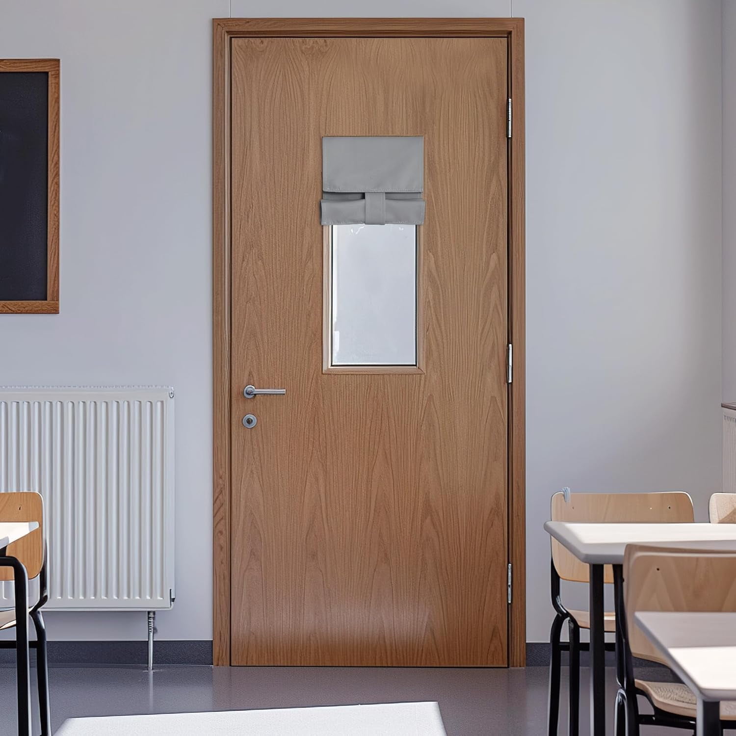 SHIYOU-Blackout Classroom Door Window Cover for Small Window, Adhesive ...