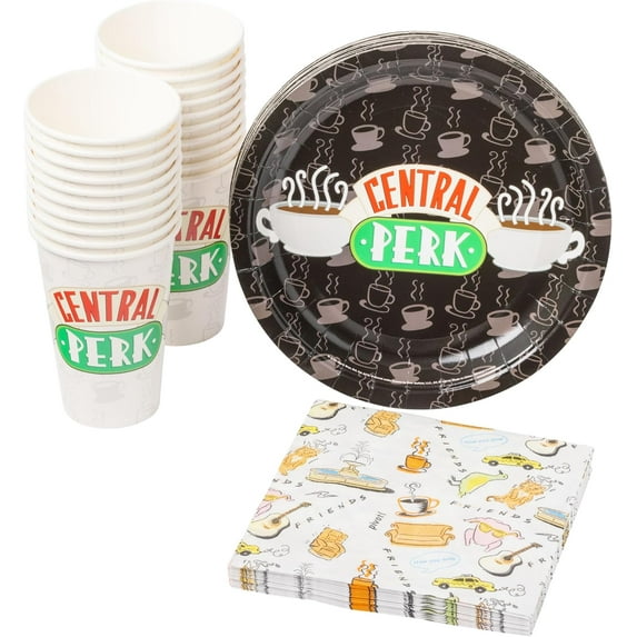 SHIYOU-Friends Central Perk Iconic Icons and Quotes Pivot 60 Pack ...