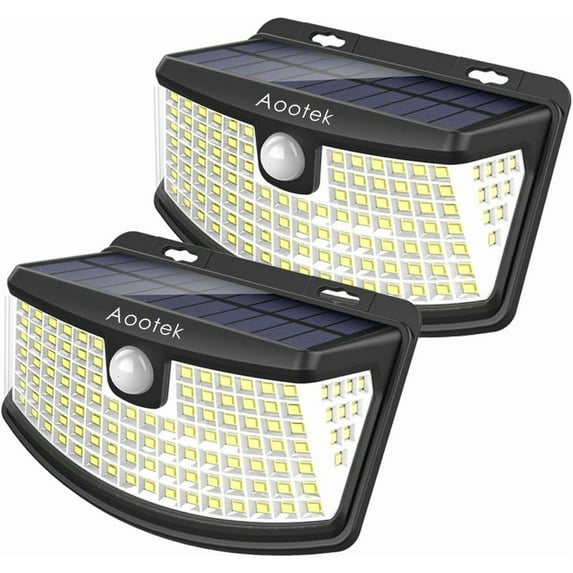 SHIYOU-New Solar Motion Sensor Lights 120 LEDs with Lights Reflector ...