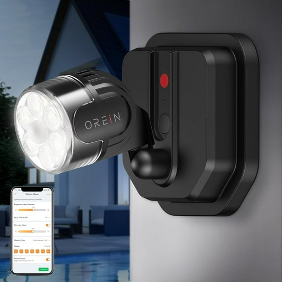 SHIYOU-Outdoor Motion Sensor Light, Smart Motion Lights for Outside ...