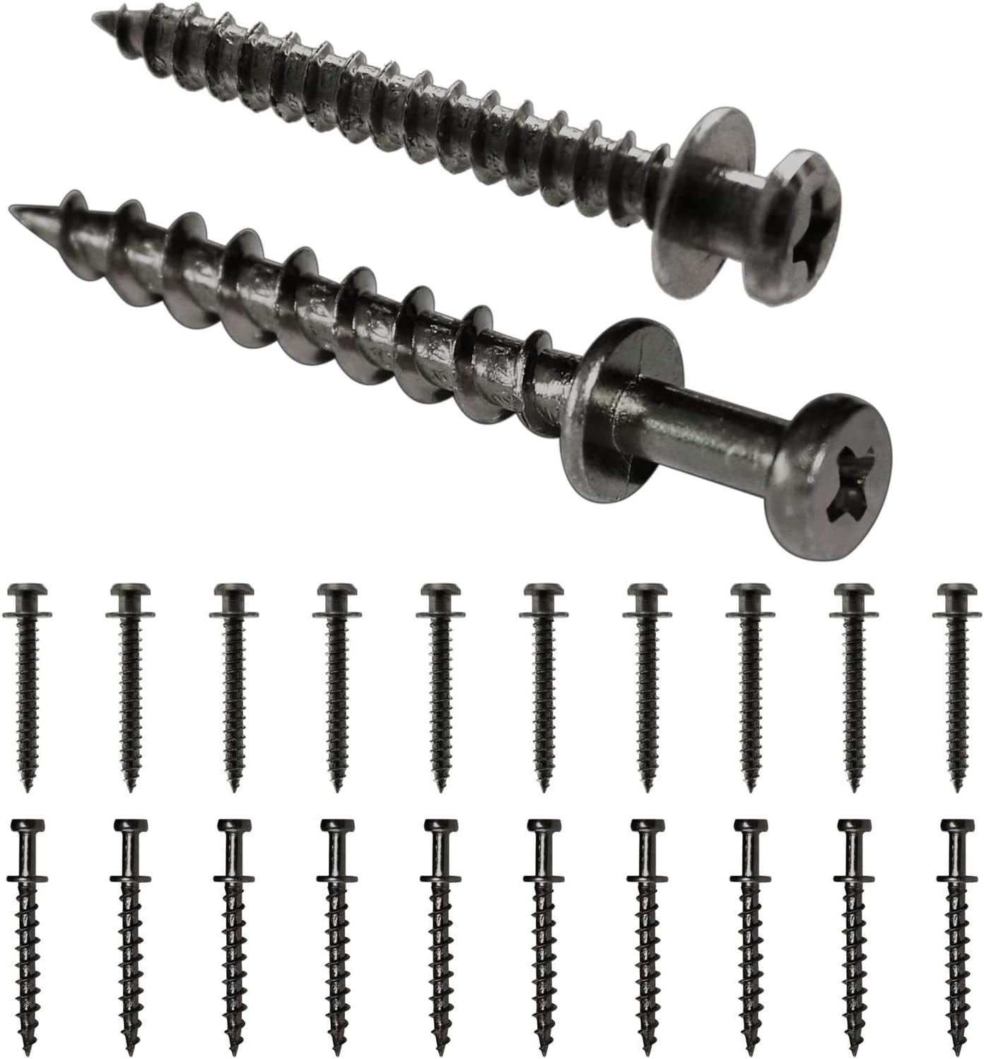 SHIYOU-Picture Hanging Screws, Double-Headed Bear Claw Screw, 4in1 ...