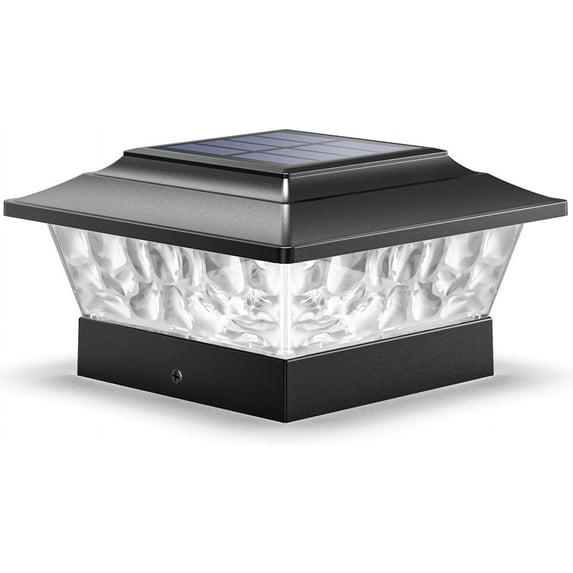 SHIYOU-Solar Post Lights Outdoor 12 LEDs 4 Modes Post Cap Light for 4x4 ...