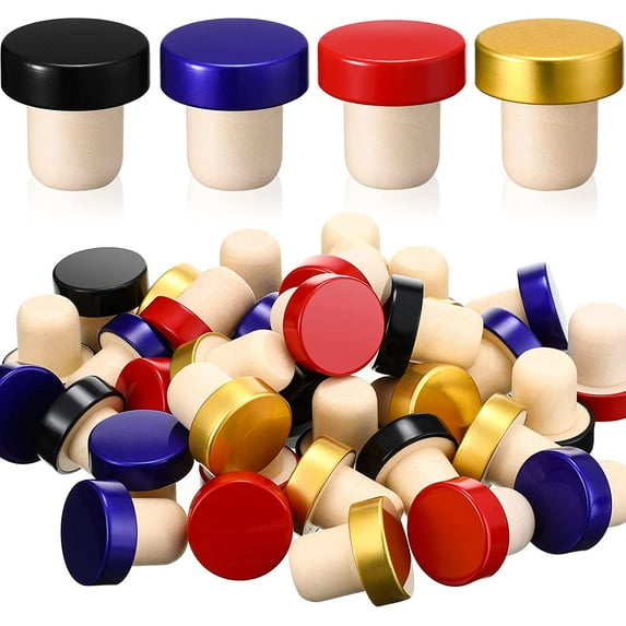 SHIYOU-T-shaped Stopper Cork Wine Bottle Stoppers Reusable Wine Sealing ...