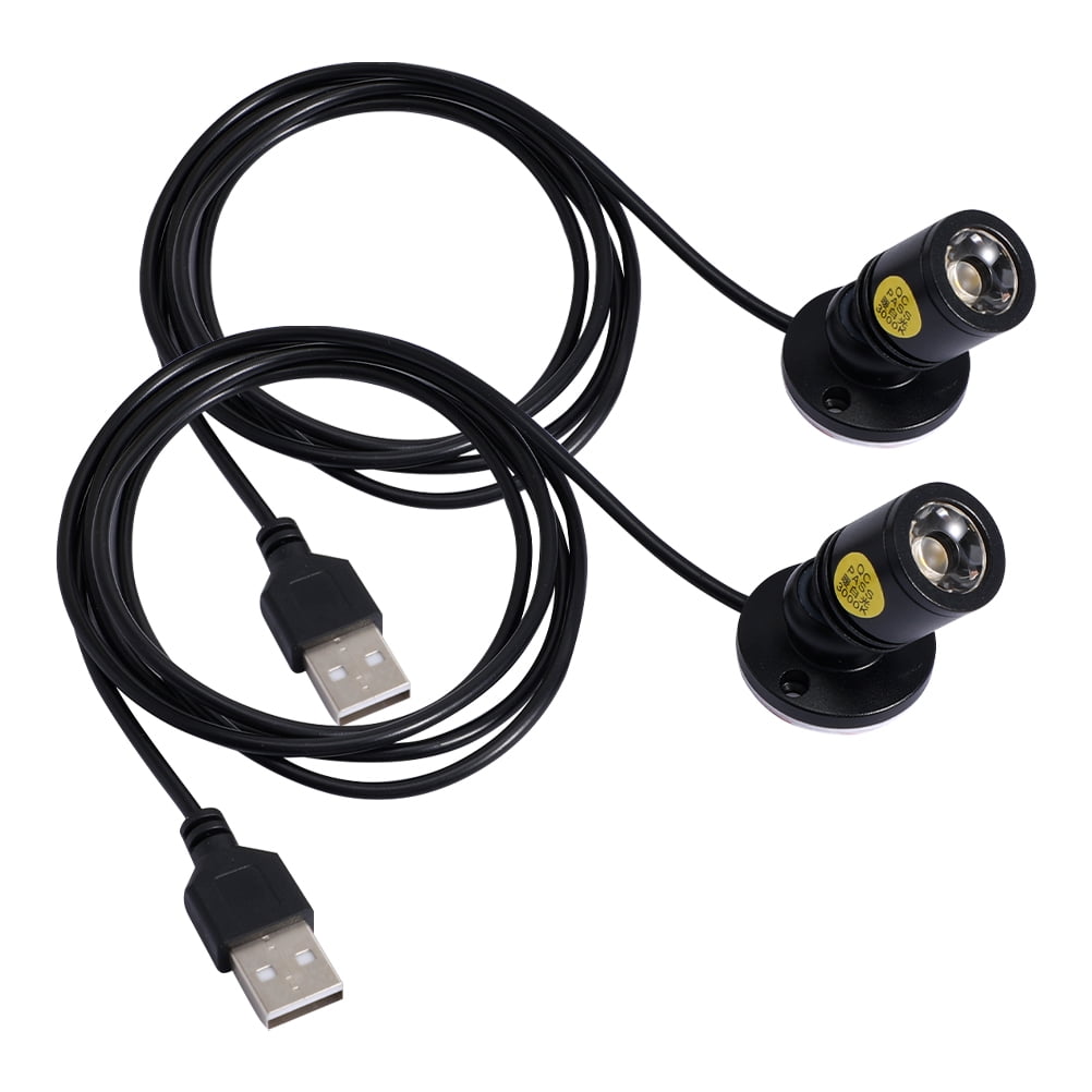 SHIYUU 2Pcs LED Spotlight Cabinet Spotlight Standing Spotlight Jewelry ...