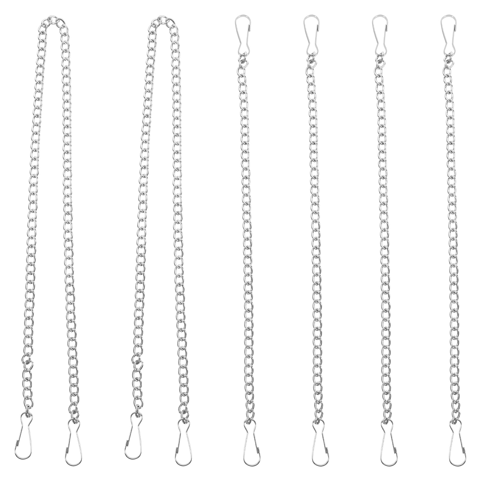 SHIYUU 6pcs Picture Hanging Chain Billboards Hanging Chains With Clasps ...