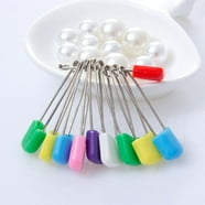 All Top Bargains 24 Pc Baby Diaper Safety Pins, Cloth Changing Locking Clip, Multi Colors ...