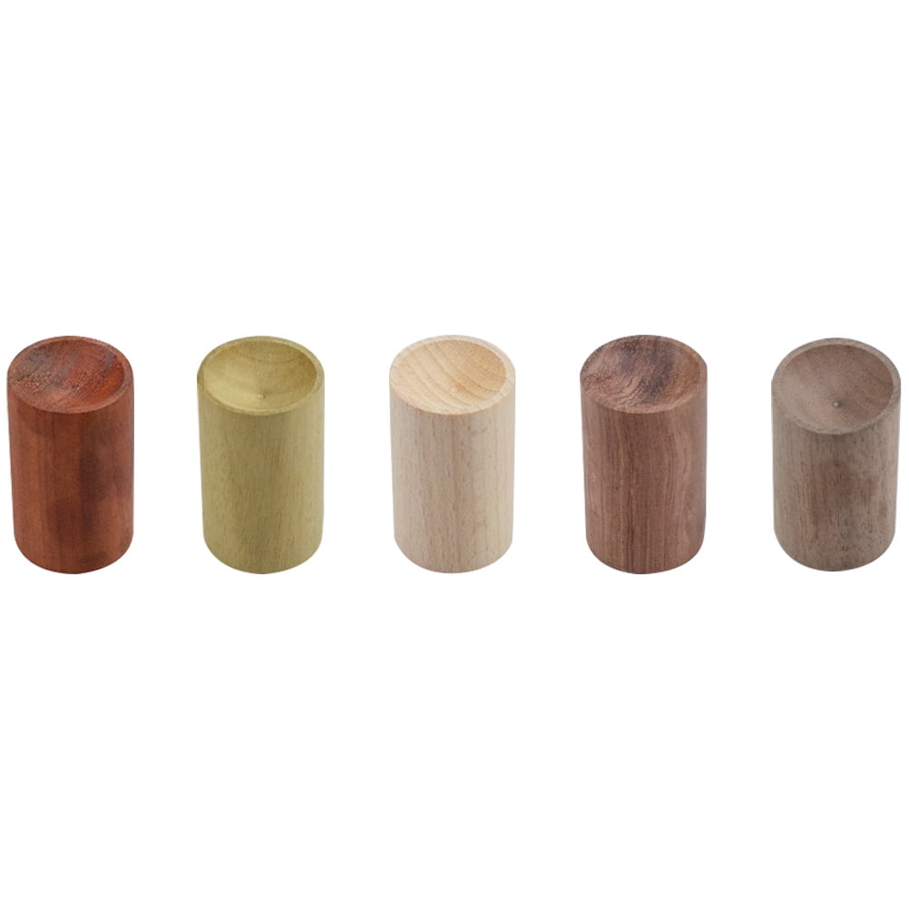 SHIYUU Wooden Aroma Diffuser for Home, Office, Car - 5 Mini Round ...