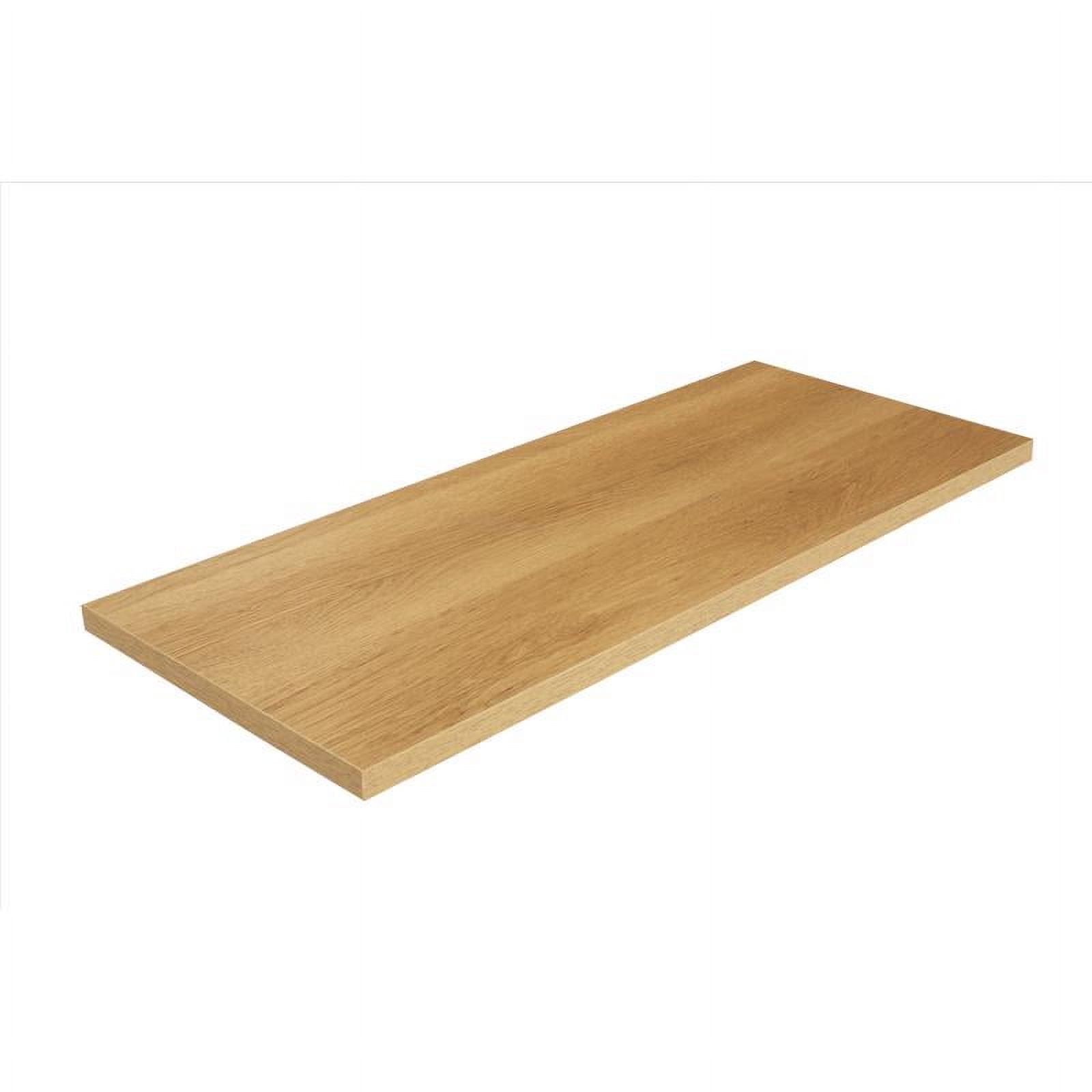 Rubbermaid 12"x24" Decorative Board, Golden Oak, Adjustable Shelf, Wood ...
