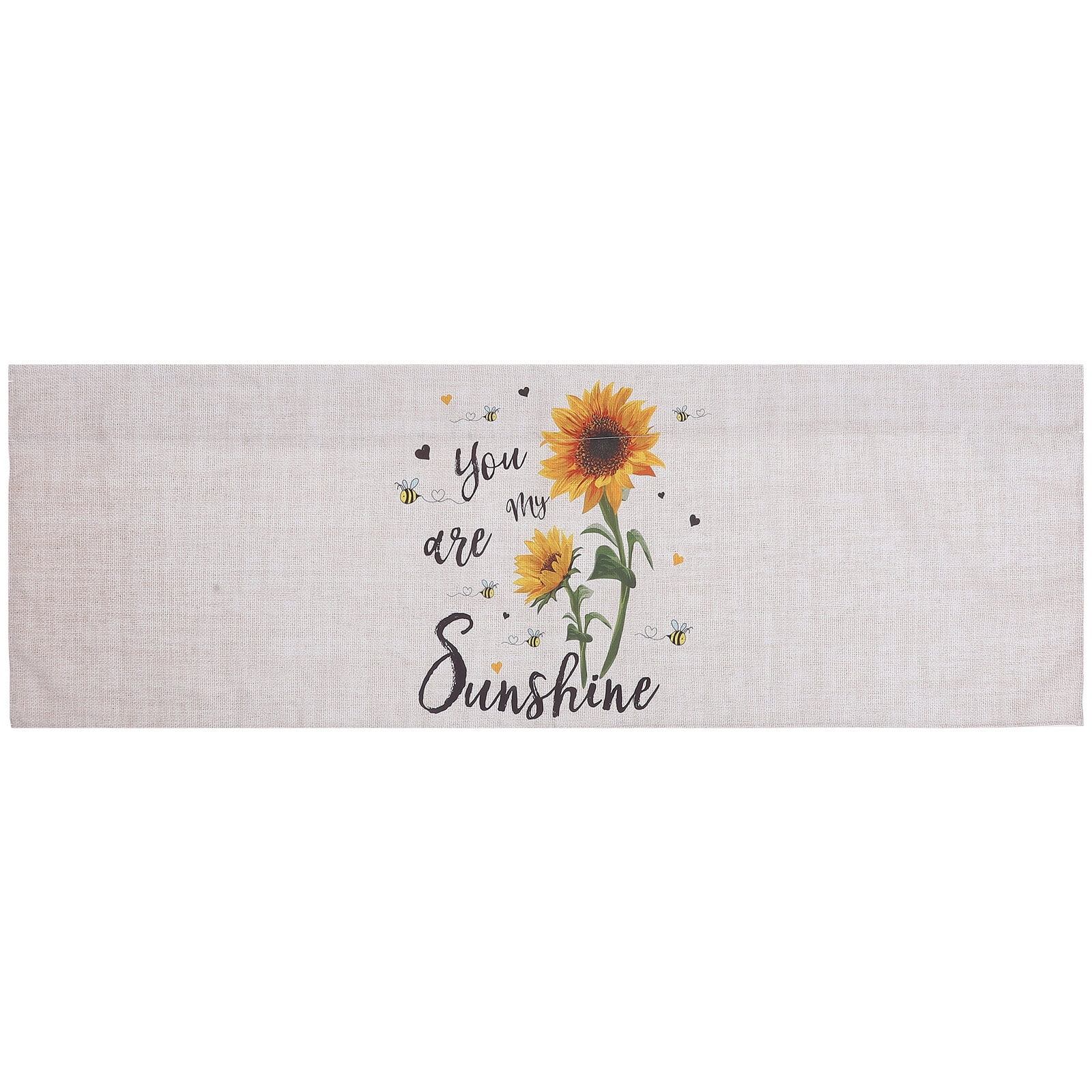 SHLT Mall Window Curtain Valance Sunflower, 54 X 18 Inch Farmhouse ...
