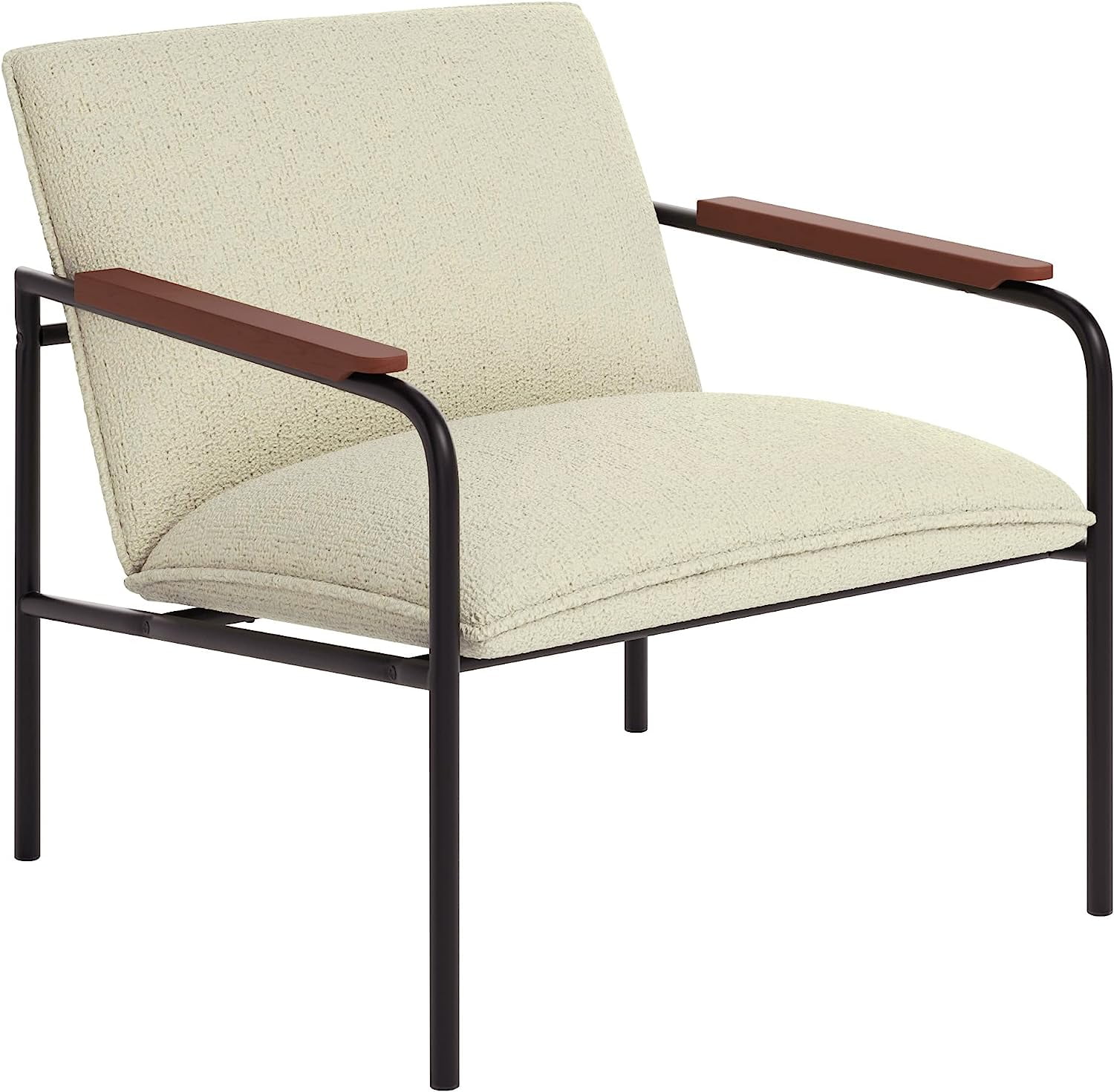 SHMAMT Boulevard Café Lounge Chair, Metal Camel finish - Walmart.com