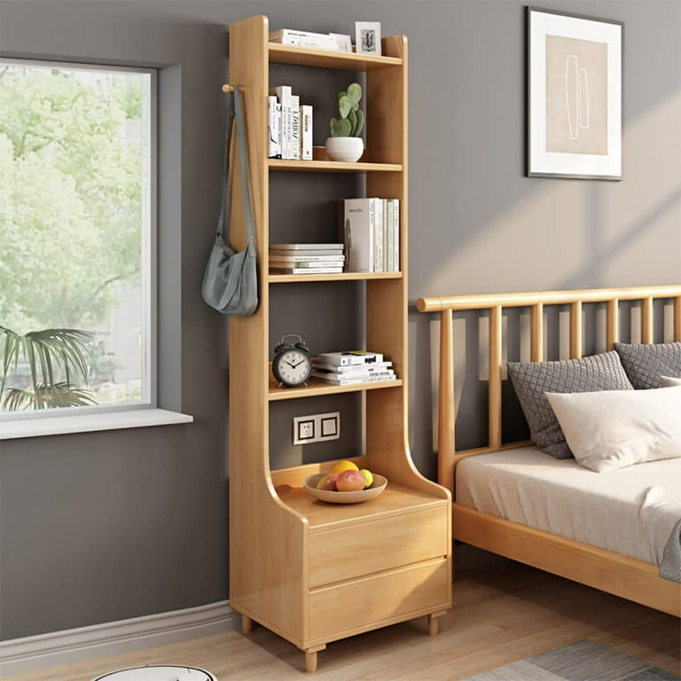 Bedside table bookshelf store