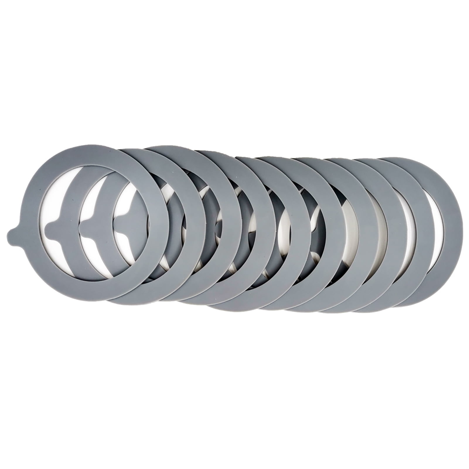 SHNETY 10 Pcs/Set Jar Seals Gaskets Easy to Replace Food Grade ...