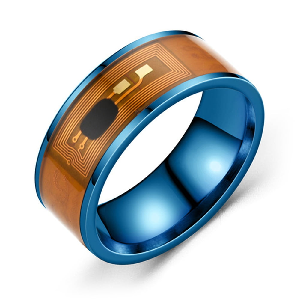 SHNETY NFC Stainless Steel Phone Chip Dripping Oil Dual Dragon Pattern ...