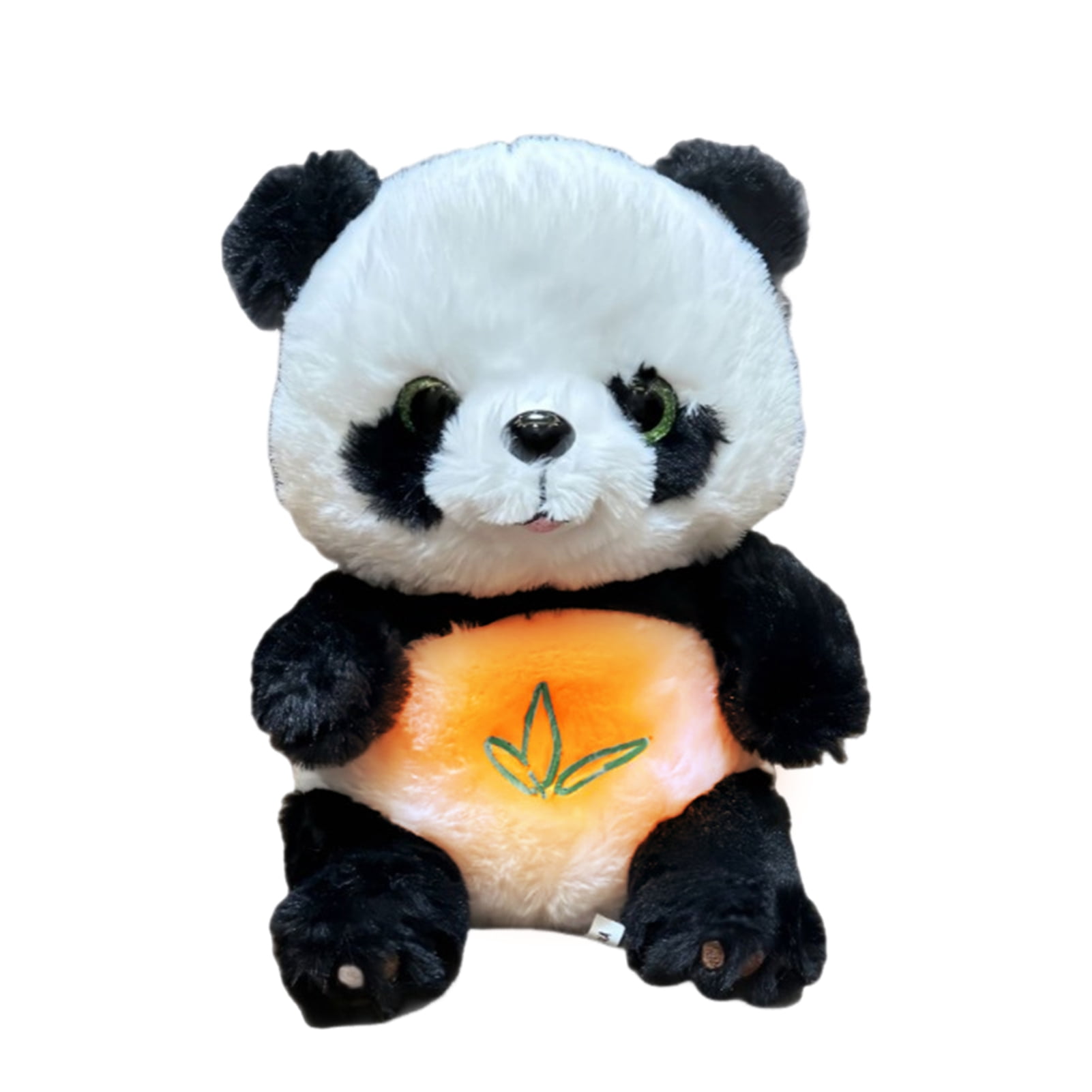 SHNETY Panda Bear Plush Toy with Sound Light Sensing Soft Comfortable ...