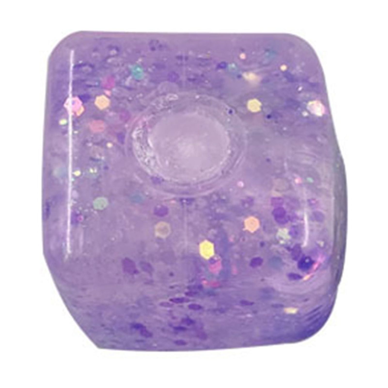 SHNETY Squeeze Fidget Toy Soft TPR Quick Recovery Sequins Square Cube ...