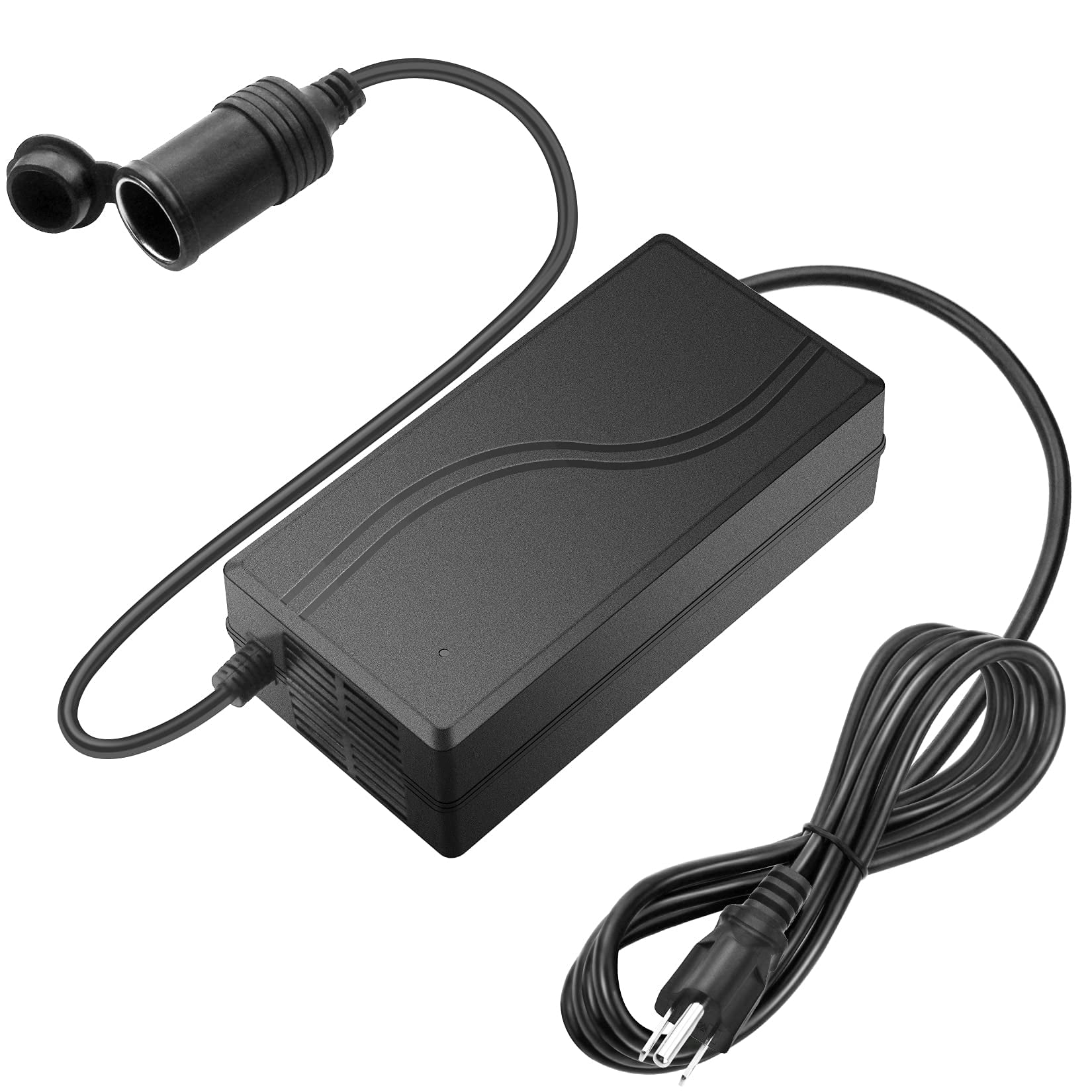 SHNITPWR AC to DC Converter Adapter 110V to Converter 180W 15A Car Cigarette Lighter Socket 100 ...