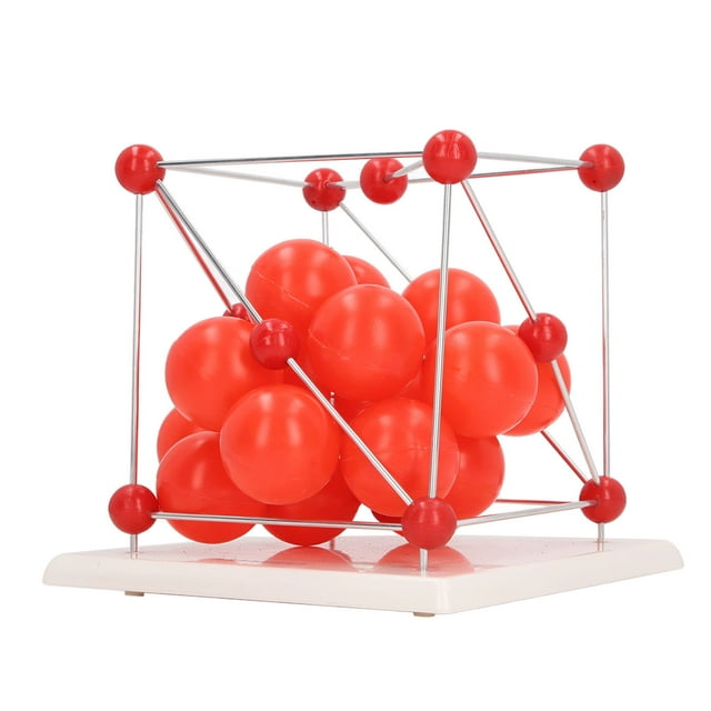 SHNWU Metal Molecular Model Stone Crystal Molecular Structure Model ...