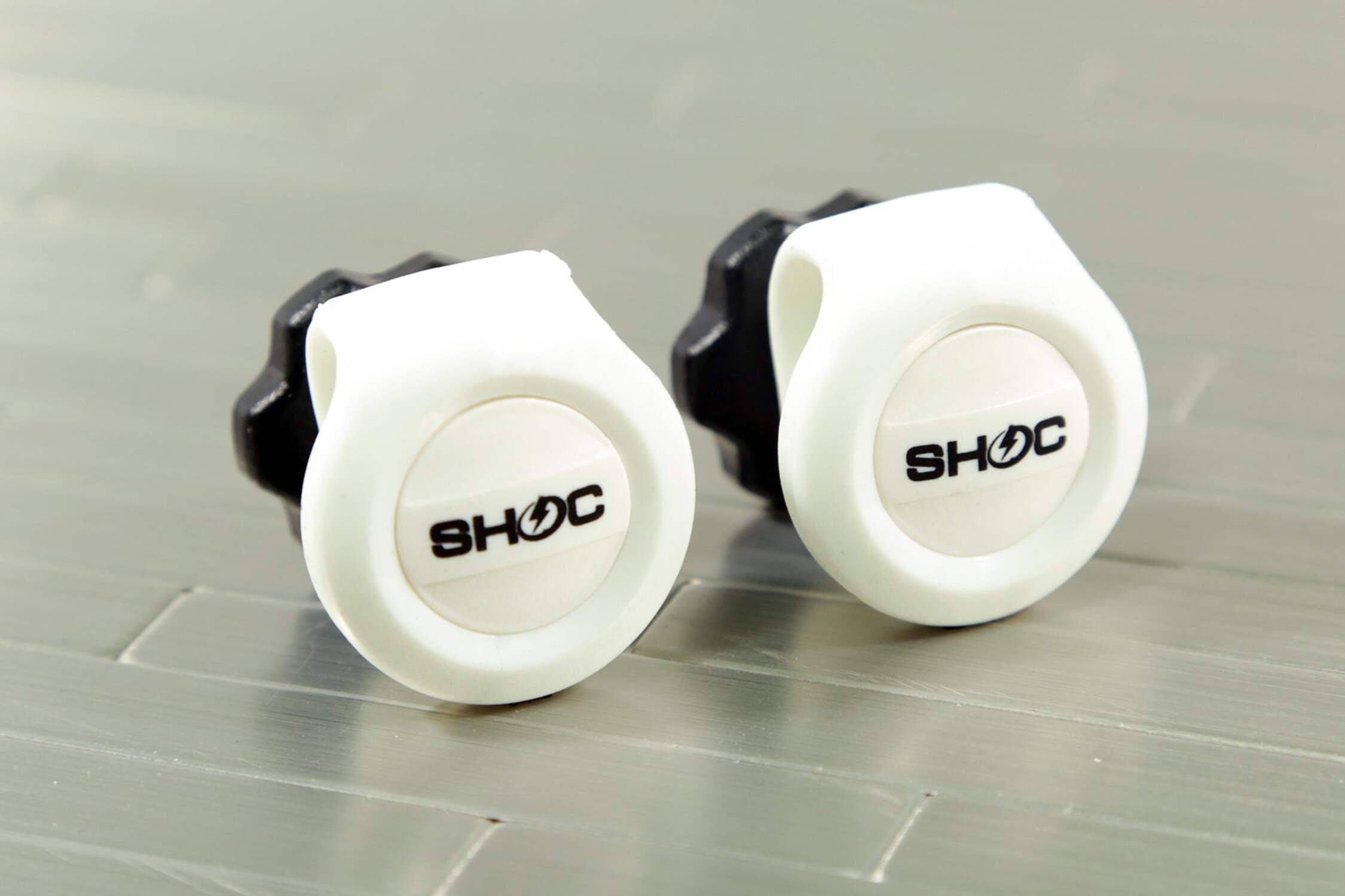 Shoc Viper Visor Clips, White, Universal Fit, Rubber Shell, Helmet ...