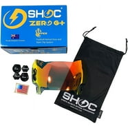SHOC Zero G Plus Clear Football Visor - Riddell SpeedFlex Compatible ...