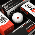 SHOCK'D Golf Balls - The World's Loudest Golf Ball Original Red - 3 ...