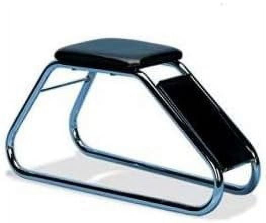 SHOE FITTING STOOL CHROME WITH BLACK PADDED SEAT - Walmart.com