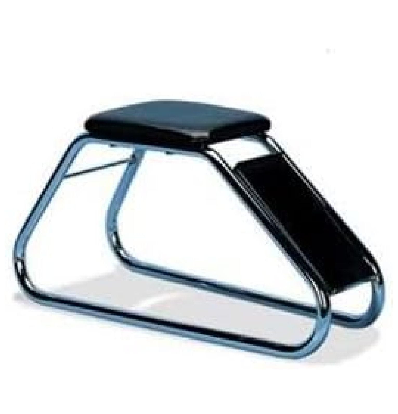 SHOE FITTING STOOL CHROME WITH BLACK PADDED SEAT - Walmart.com