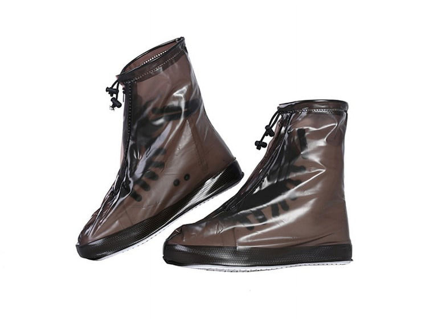 SHOEGIRLS Women Waterproof Shoe Covers Slip-Resistant Reusable ...