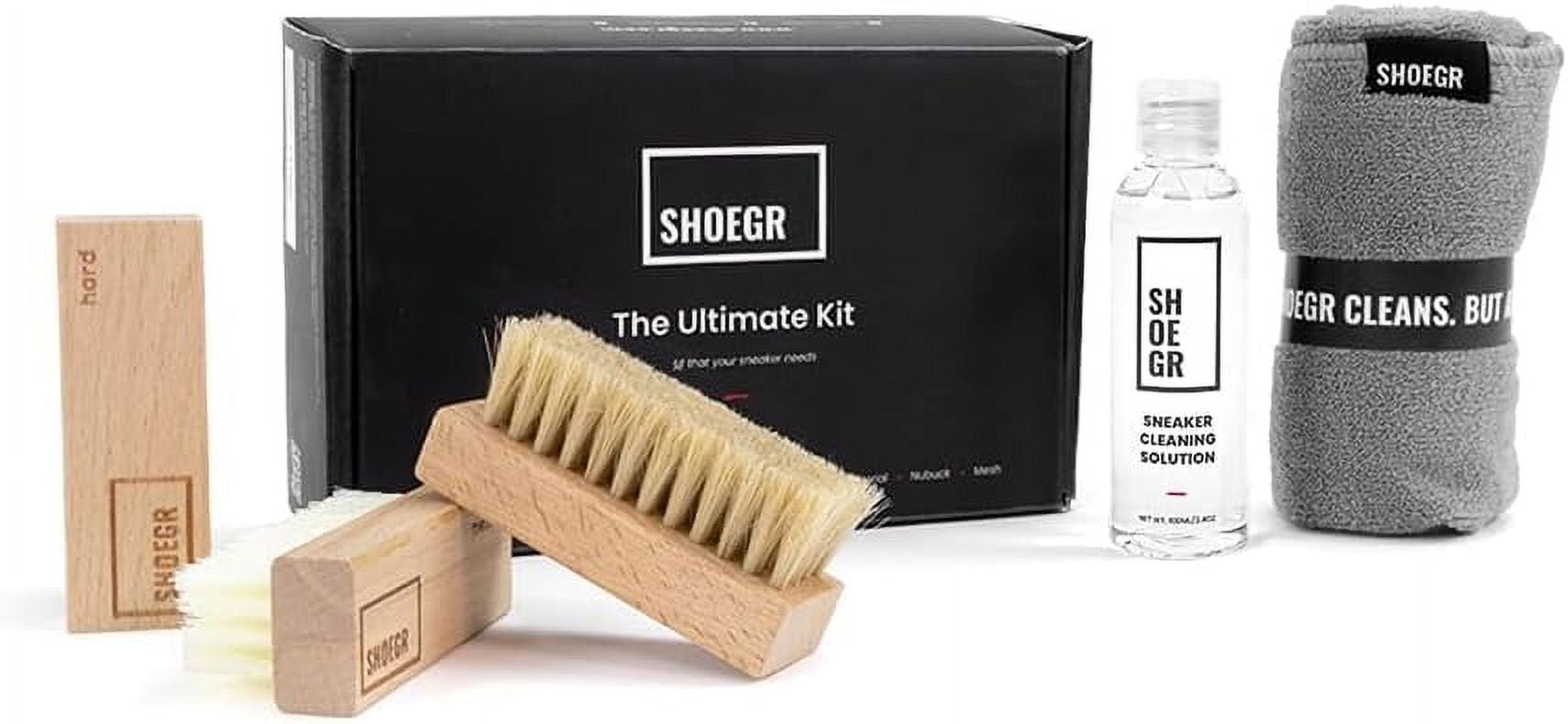 SHOEGR Unisex-Adult Ultimate Shoe Cleaning Kit Suitable For Sneaker ...