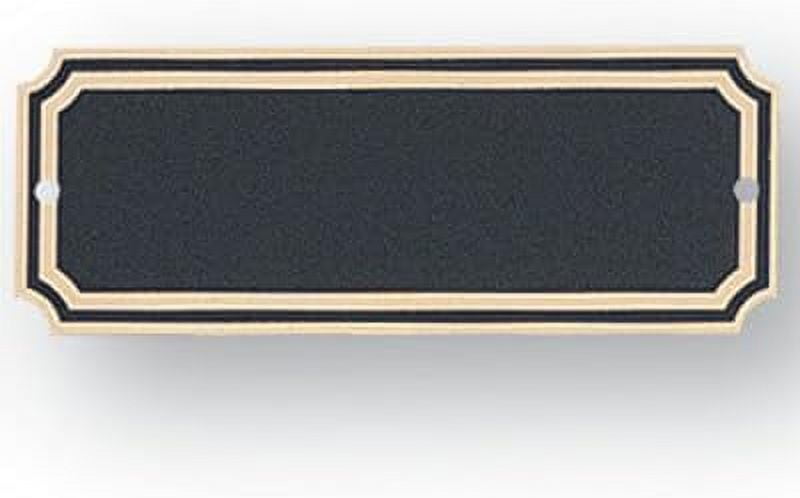 SHOP AWARDS AND GIFTS Perpetual Plaque Award Blank Name Plate - Walmart.com