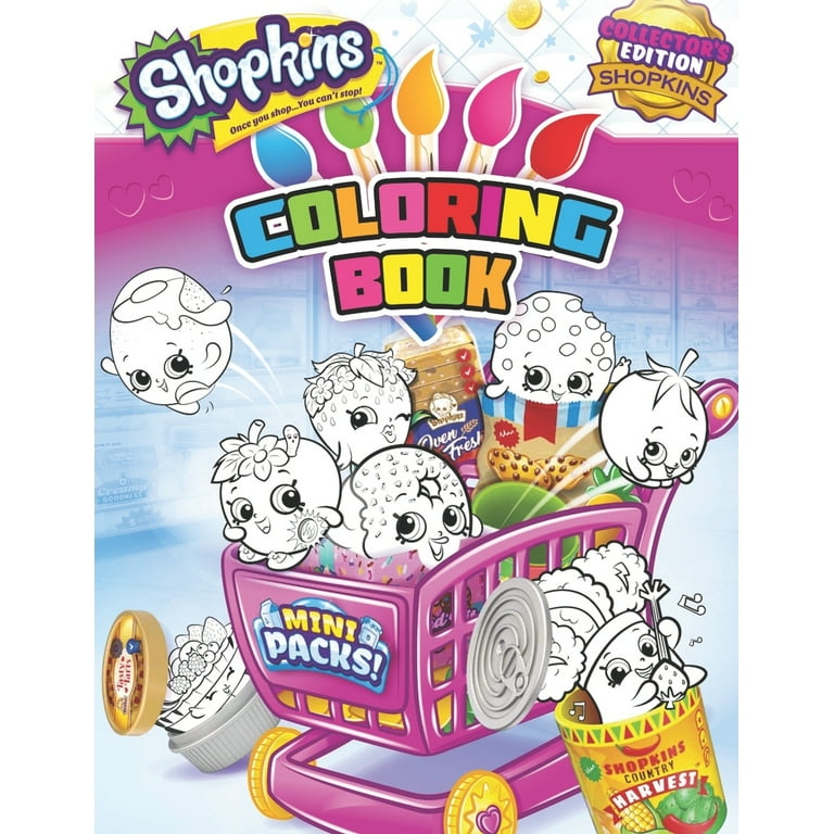 coloring pages to print shopkins