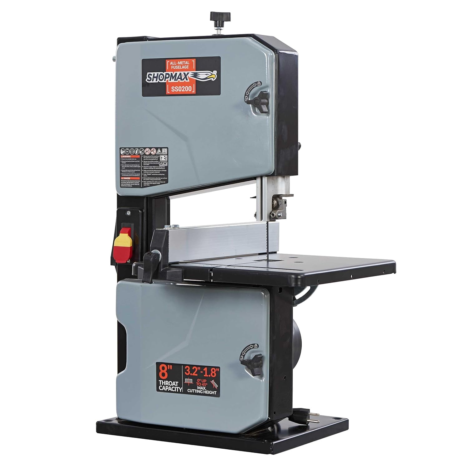 SHOPMAX SS0200 8" Band Saw - Walmart.com