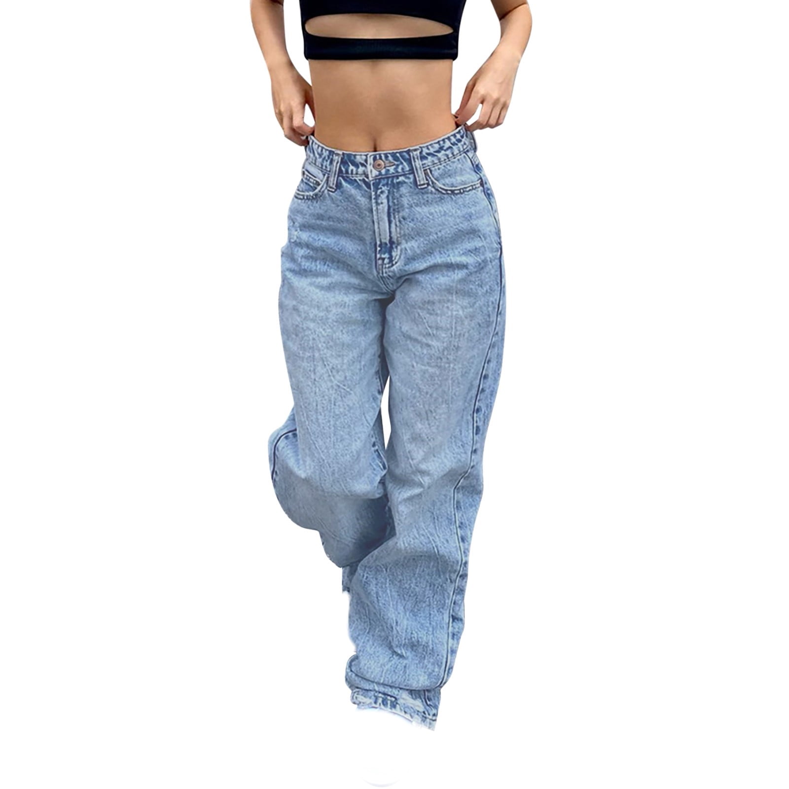 SHOPPLAND Polyester Jeans, (Women's) - Walmart.com