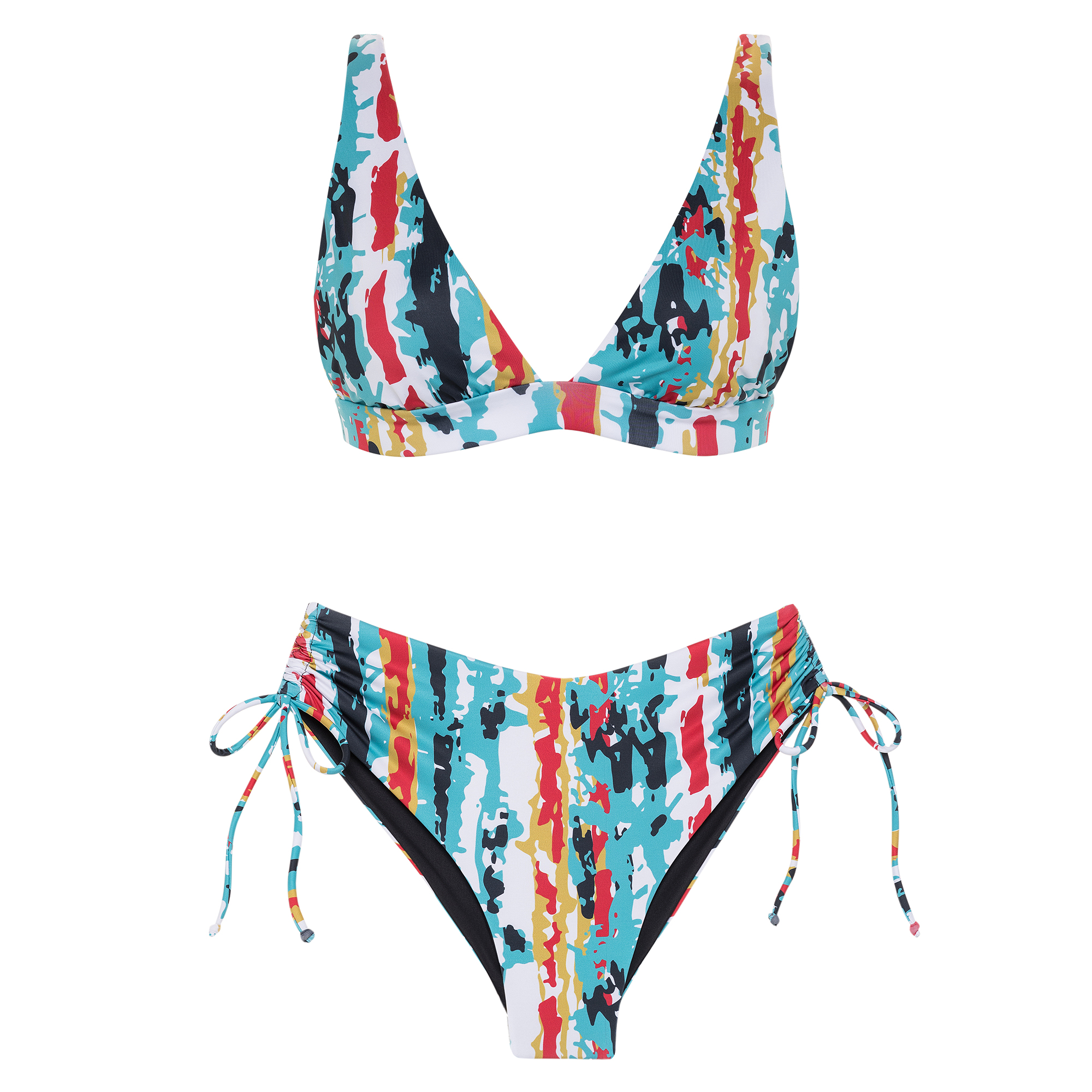 SHORETOGS Women Swimsuits Reversible Two Piece Bathing Suit | Artistic ...