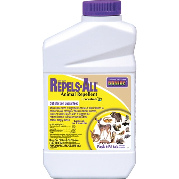 SHOT-GUN REPELS-ALL ANIMAL REPELLENT CONCENTRATE - Walmart Business ...