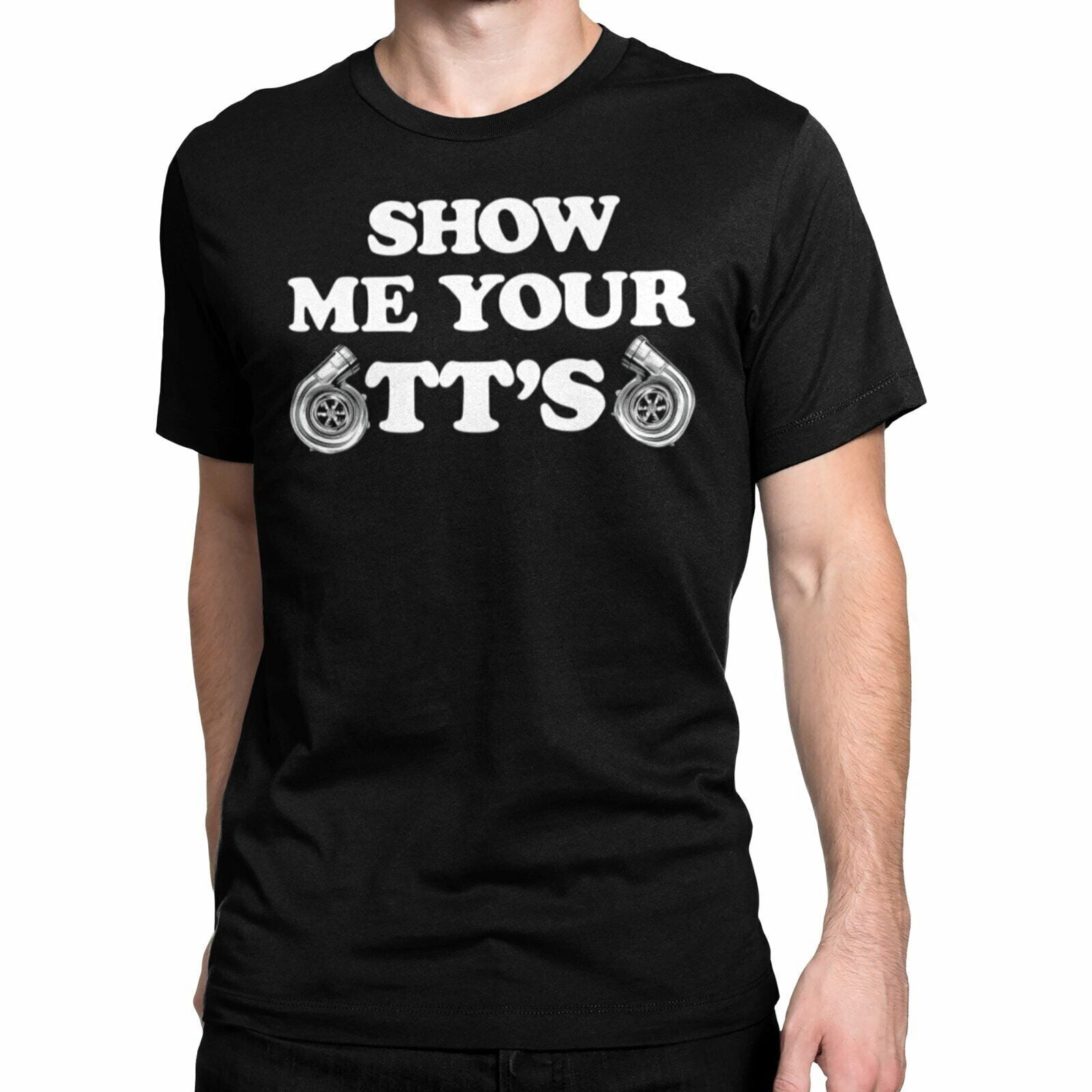 SHOW ME YOUR TTS T-Shirt Black S-3XL JDM Tuner Boost Turbo 3000GT Decal ...