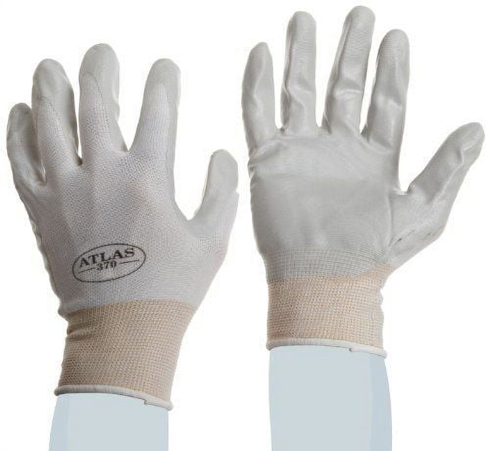 Showa Coated Gloves,Nylon,L,PR 370WL-08 - Walmart.com