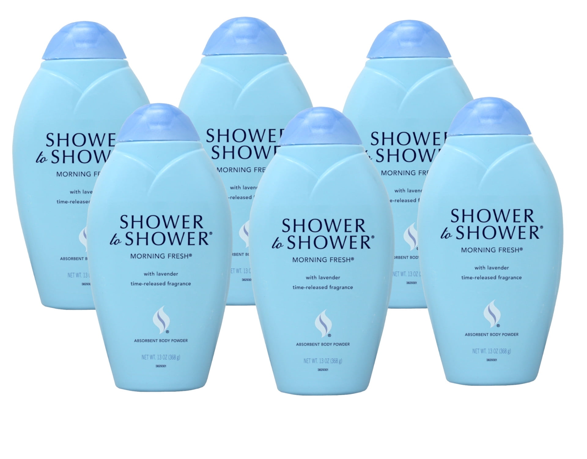 SHOWER TO SHOWER Morning Fresh Body Powder, Talcum & Cornstarch Scented ...